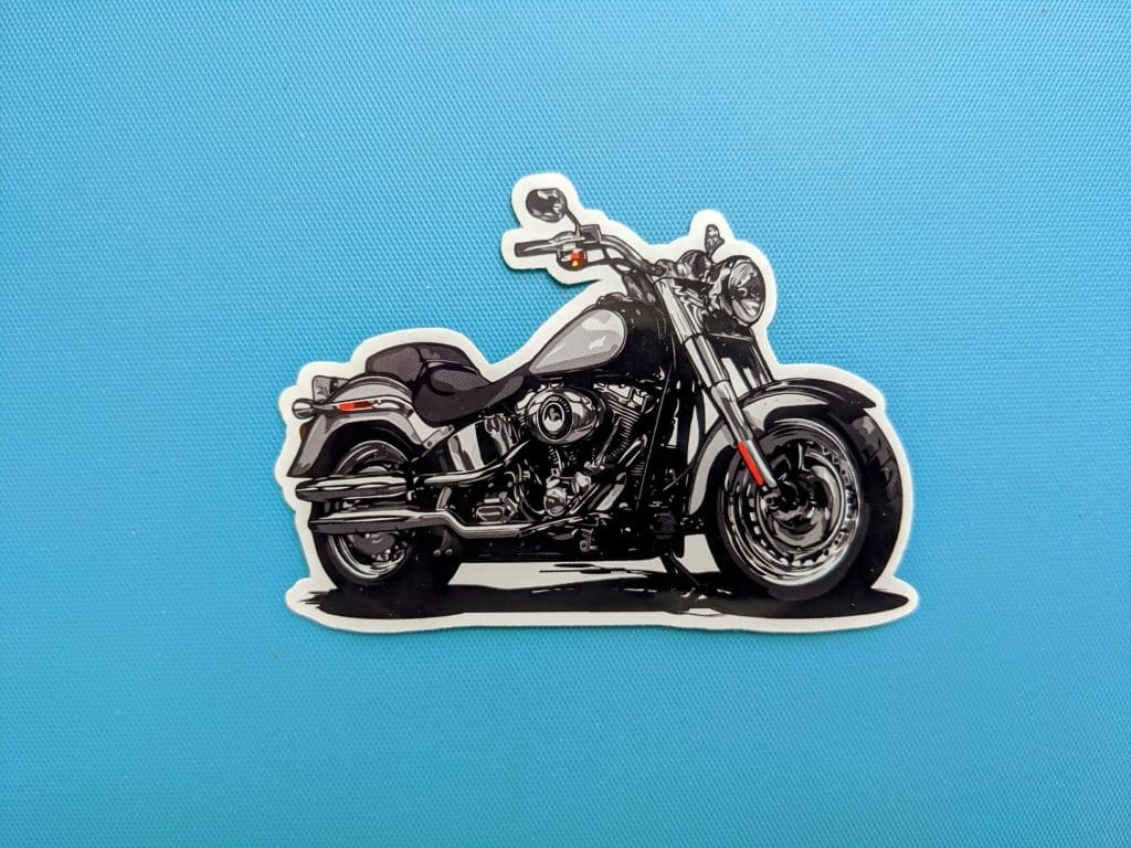 Touring Bike Motorcycle Sticker - Five Stickers