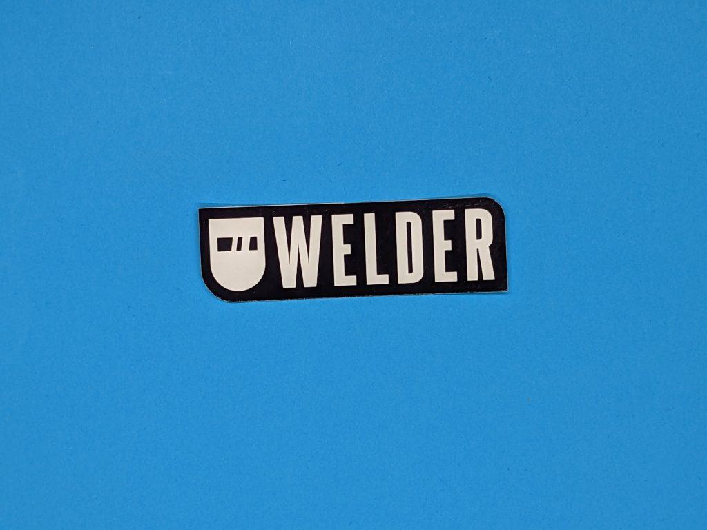 Welder Sticker | Welding Sticker, Welding Hood Stickers, Toolbox ...