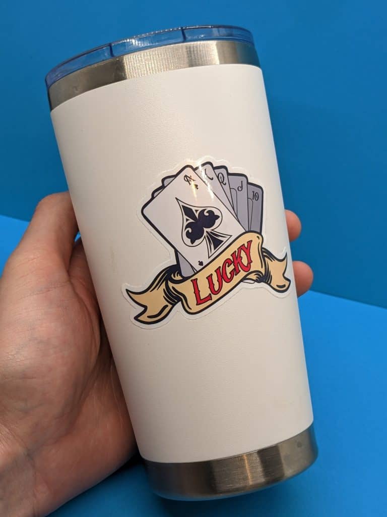 Fortune's Ink: Tattoo Style Playing Cards Sticker | Tattoo Sticker ...