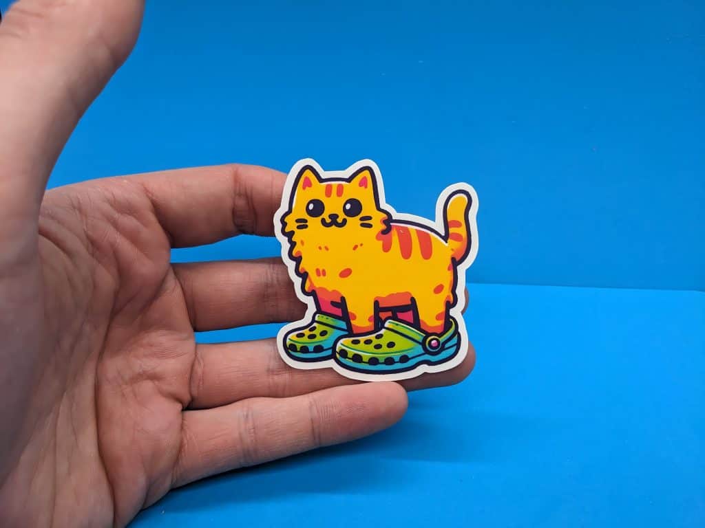 Crocs Cat Sticker // Funny Cat Sticker / Vinyl Sticker / Journaling ...
