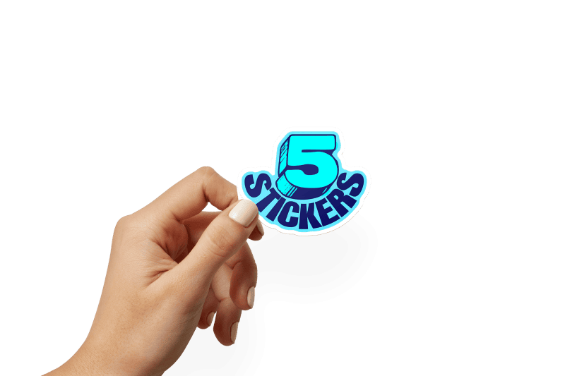 Five Stickers - High Quality Vinyl Stickers & Decals